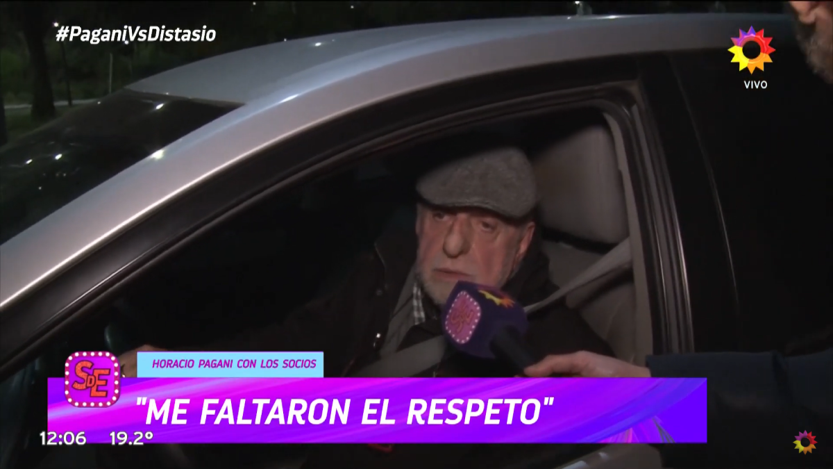 El duro castigo que recibió Pagani por su escandaloso cruce con Distasio
