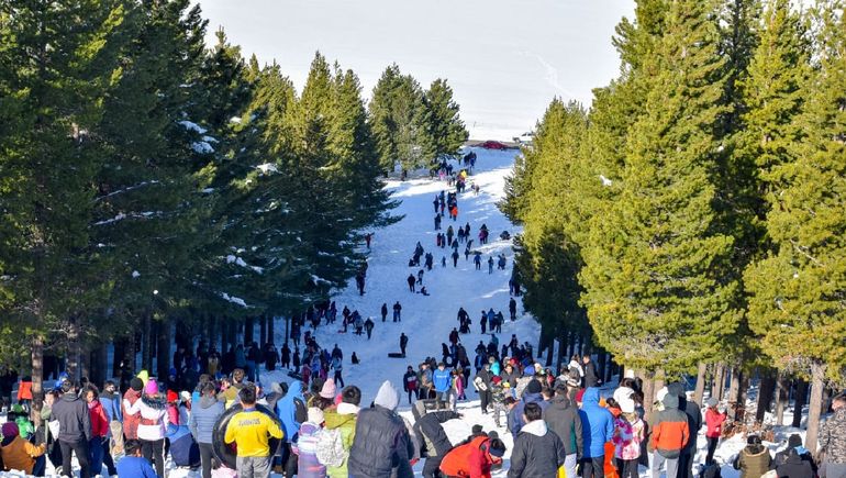 El Llano, el parque de nieve que es una joya en el norte neuquino