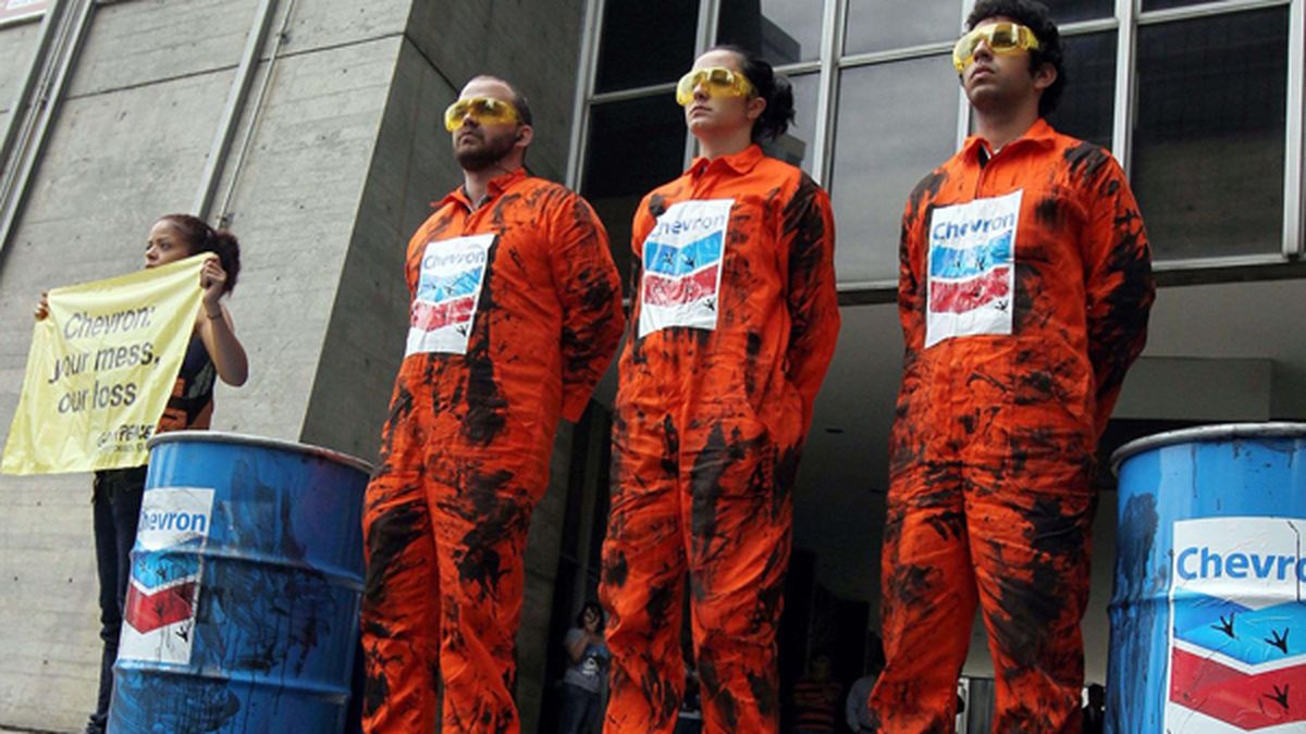Finalmente Chevron fue condenada en Ecuador por daño ambiental
