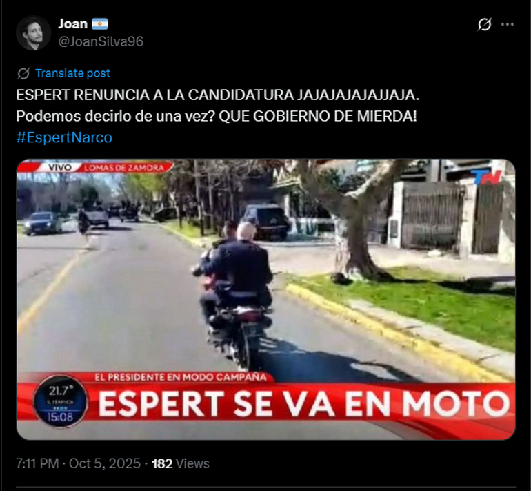 Estallaron los memes tras la renuncia de José Luis Espert: las redes no ...