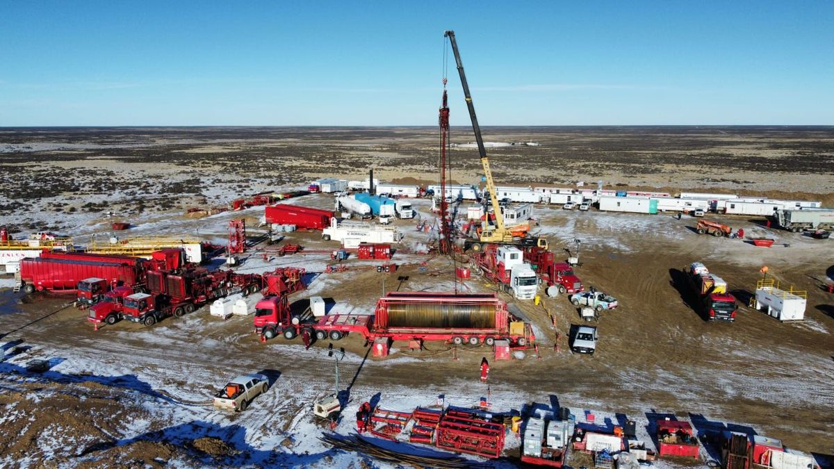 Comenzó el ensayo de fluencia del primer pozo shale de Palermo Aike