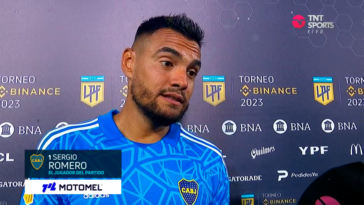 El tremendo elogio de Sergio Romero a Dibu Martínez