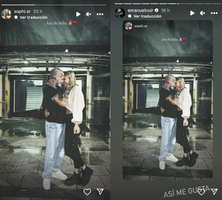 El cantante de Ke Personajes mostró por primera vez a su novia: Enamorados