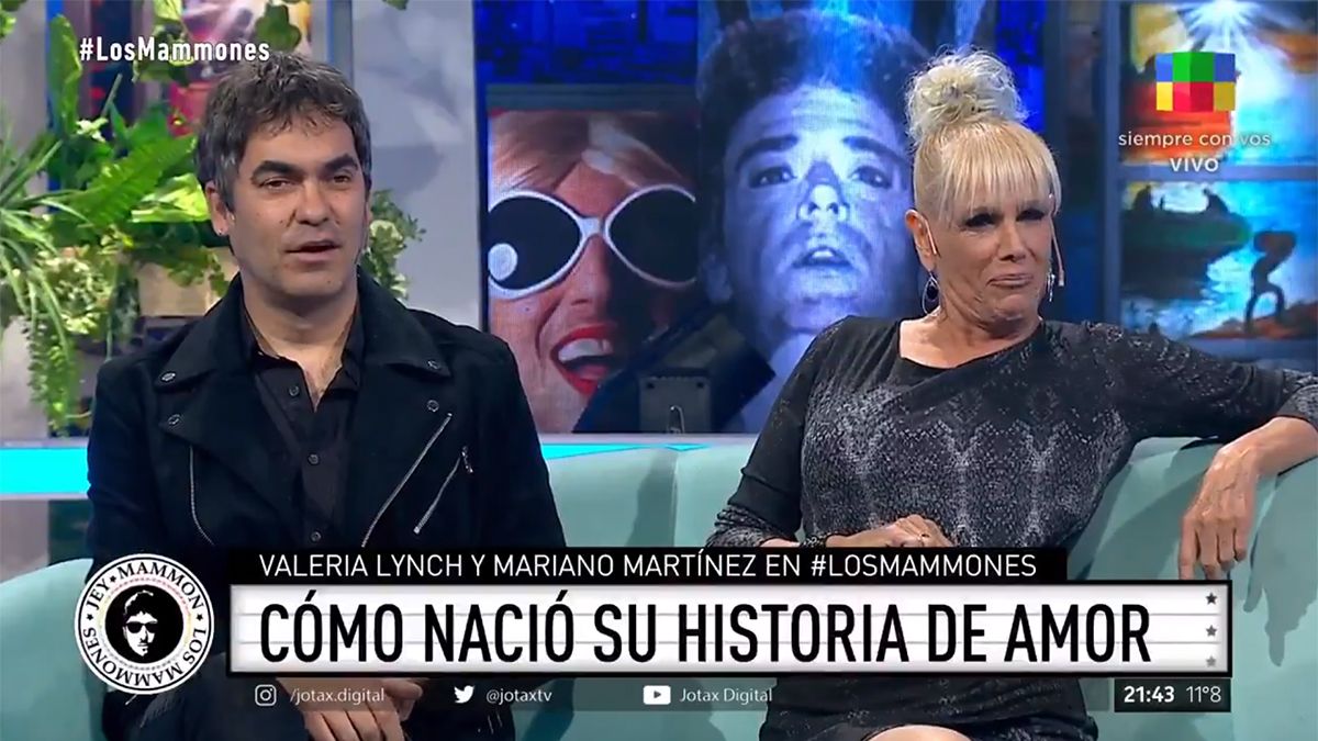 Valeria Lynch y Mariano Martínez contaron como surgió su romance