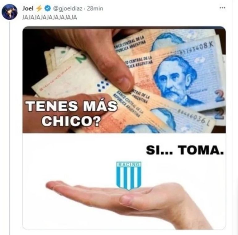 Los mejores memes contra Francella de los hinchas de Independiente tras ...