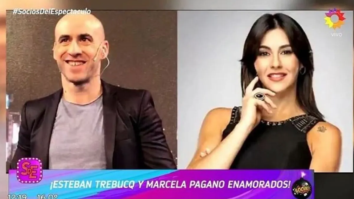 ¿Hay amor? Qué pasa entre Esteban Trebucq y Marcela Pagano