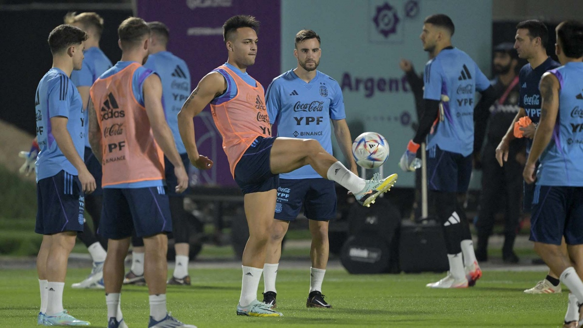 Cómo forma Argentina ante Arabia en el debut en el Mundial de Qatar