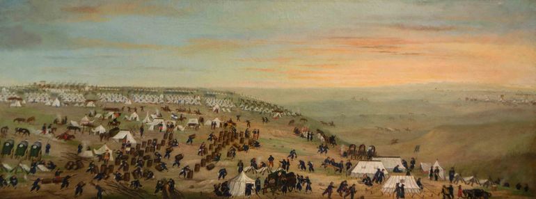 Cándido López, el soldado argentino que perdió una mano y expone sus ...