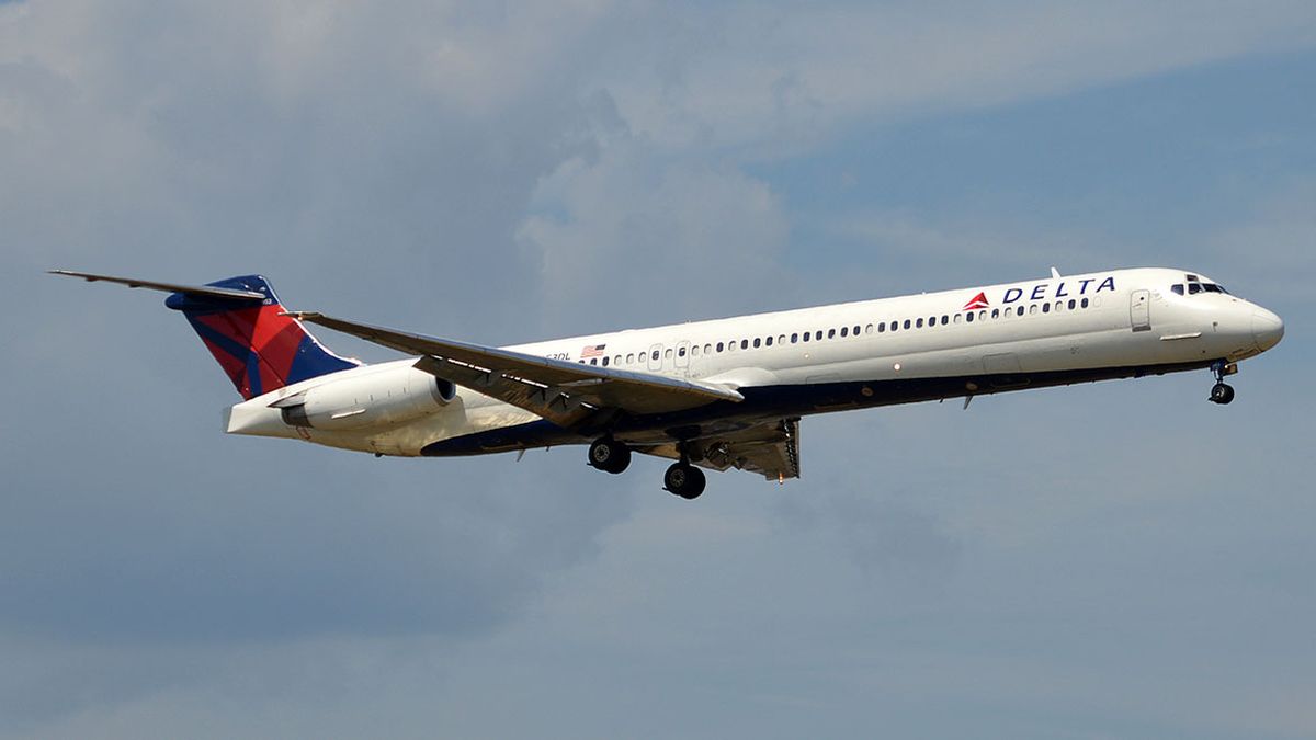 Video: un avión de Delta tuvo que aterrizar de emergencia