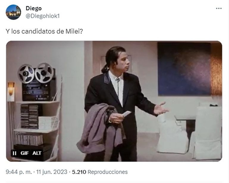 Fracaso de Javier Milei en Tucumán: los mejores memes