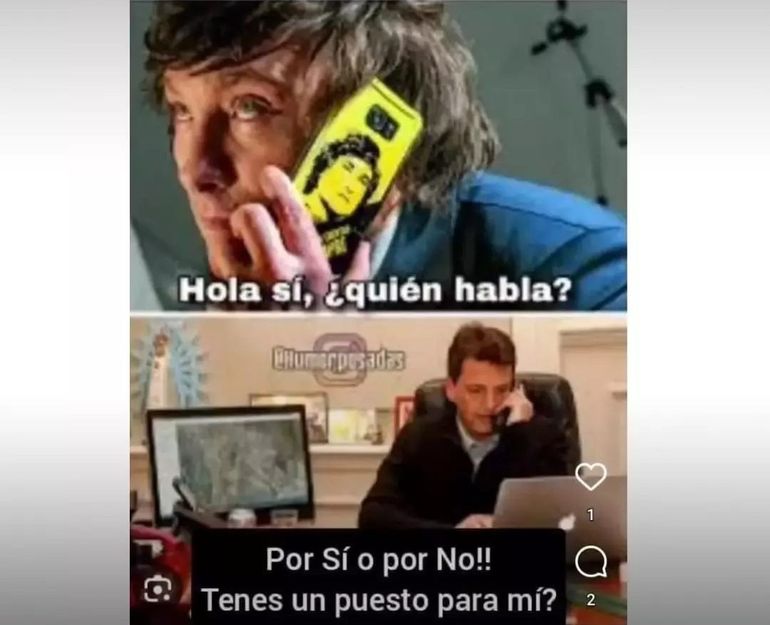 Los memes que dejó el histórico balotaje