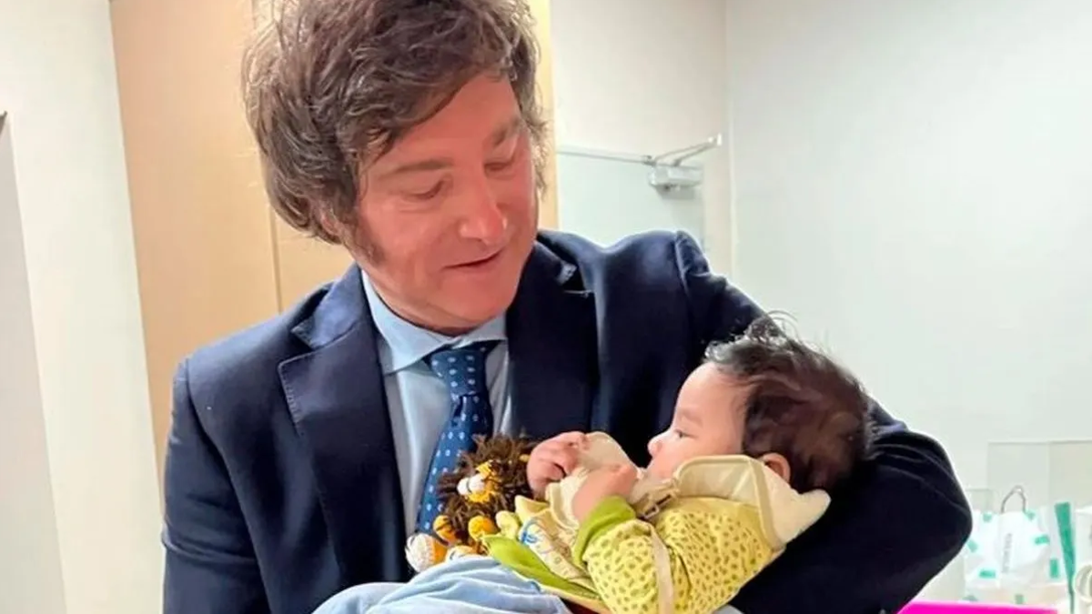 Le puso Milei a su hijo en honor al diputado liberal