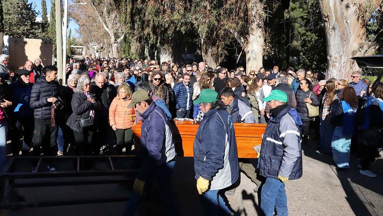 Más de 300 personas despidieron en ronda a Lolín Rigoni, la última de ...