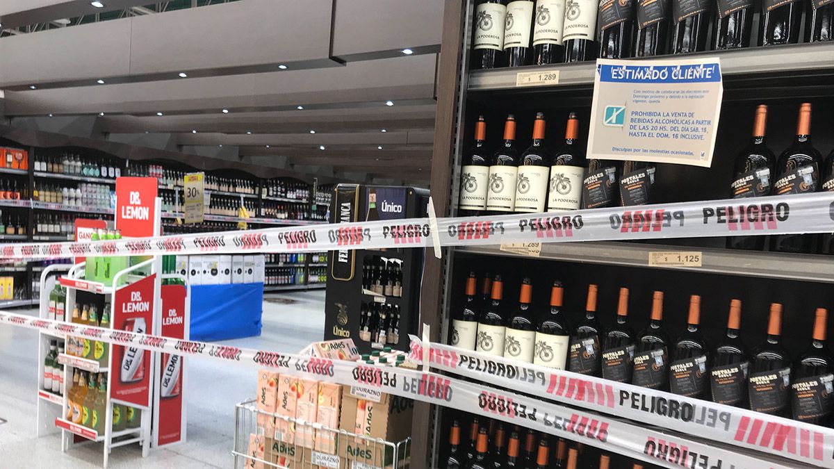 Veda electoral: hasta qué hora se puede comprar alcohol