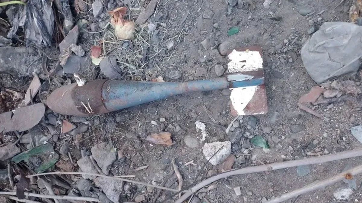 Así detonaron la bomba que encontraron unos vecinos: era un proyectil ...