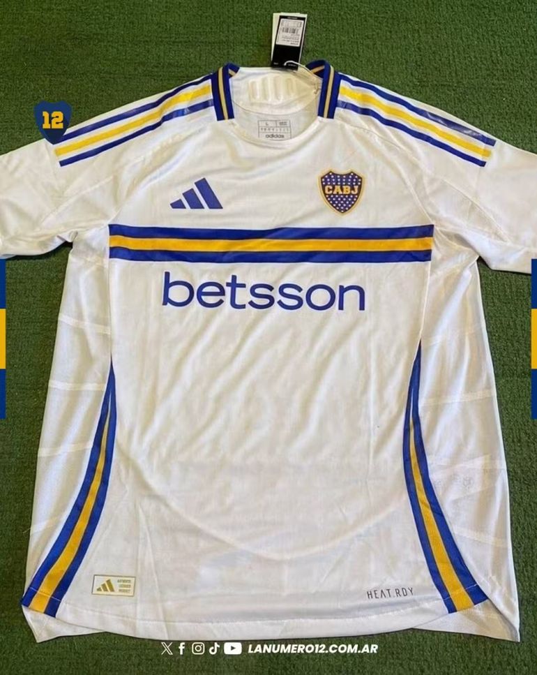 Así serán las nuevas camisetas de Boca para la temporada que se viene