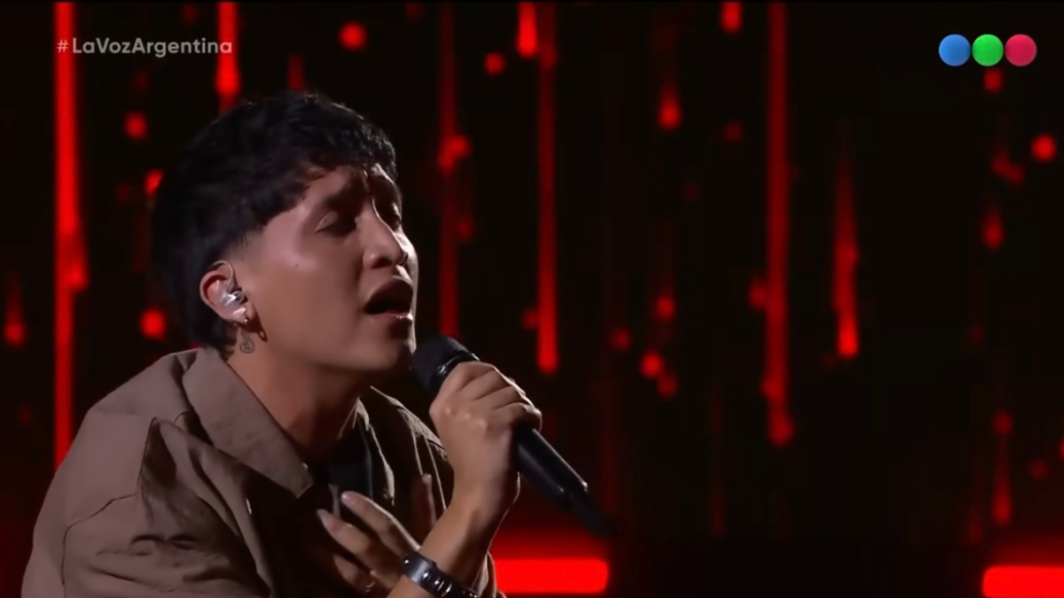 La Voz Argentina: así fue la presentación del neuquino Joaquín Martínez que lo dejó afuera