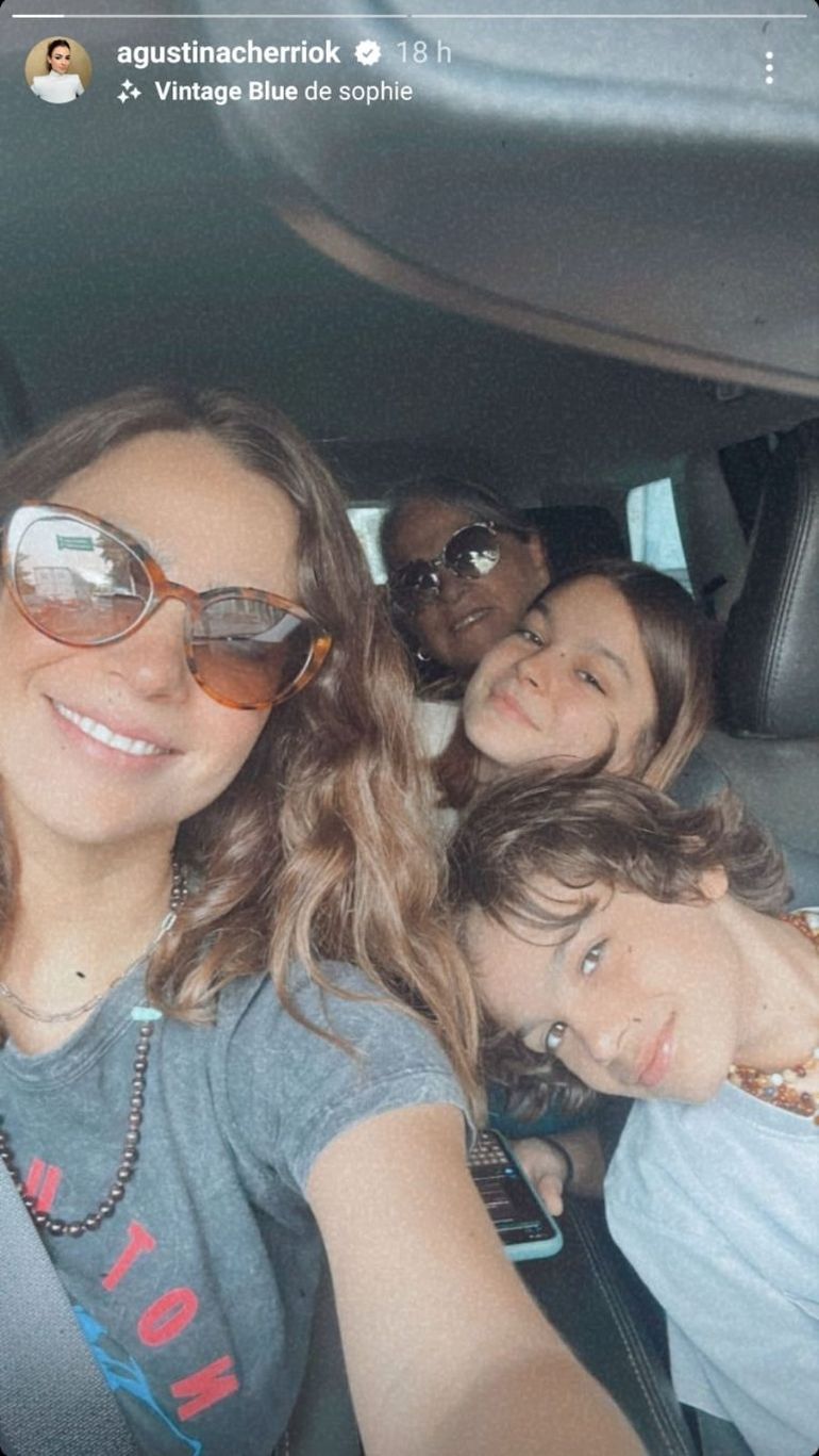 Así está Nilo, el hijo casi adolescente de Agustina Cherri