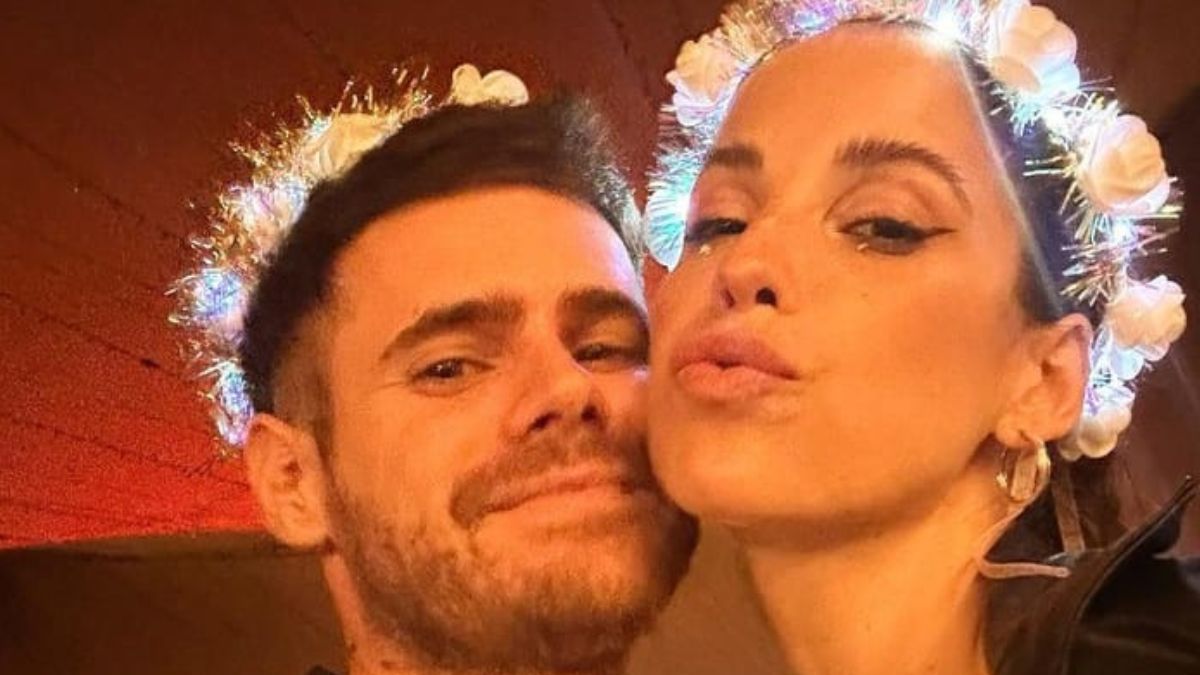 El vestido de novia que Cande Molfese se probó para su boda