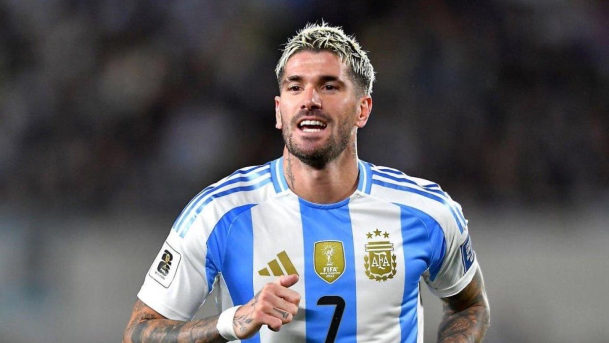 La imagen de Rodrigo De Paul que preocupó a todos de cara al Mundial 2026