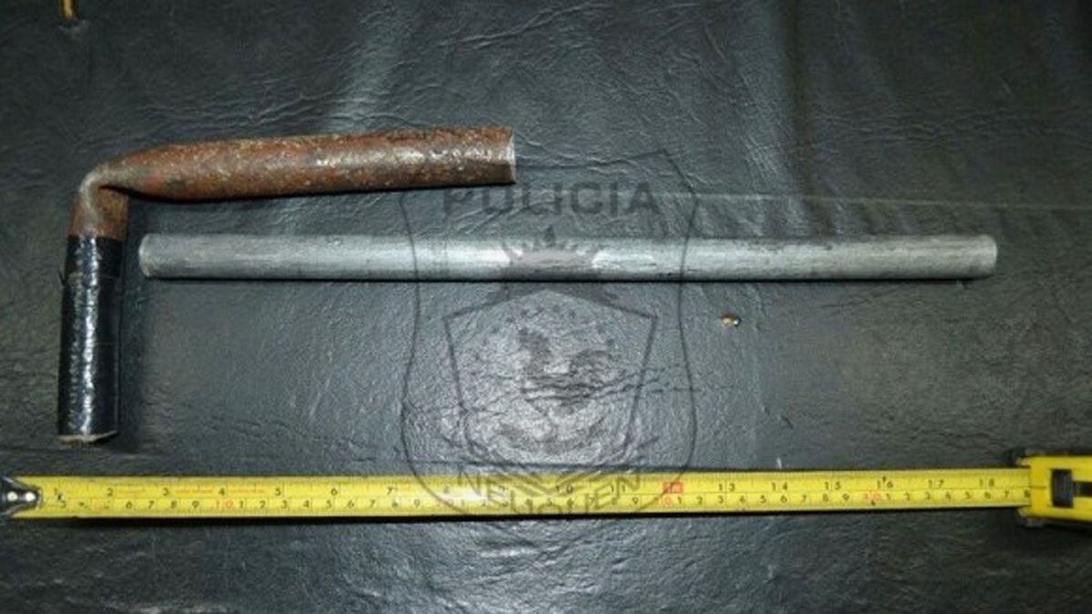 Asustaba a la gente con una tumbera