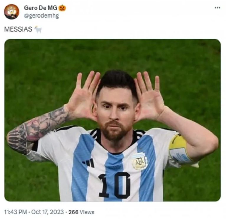 Los mejores memes del doblete de Messi ante Perú por las Eliminatorias ...