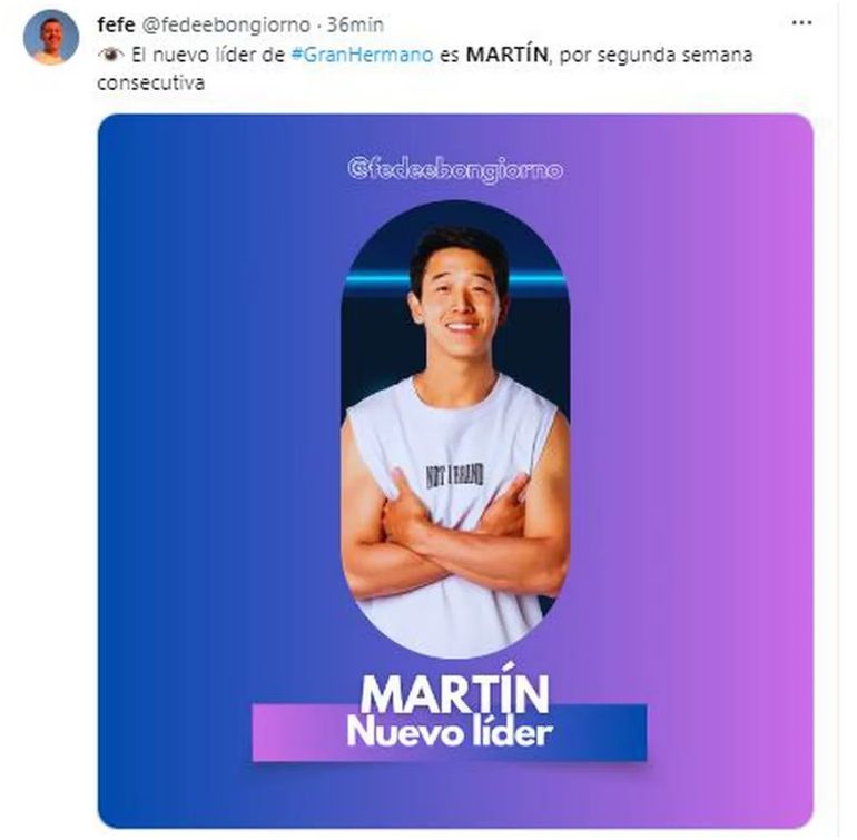 La nueva y jugada decisión que tendrá que tomar Martín Ku en Gran Hermano