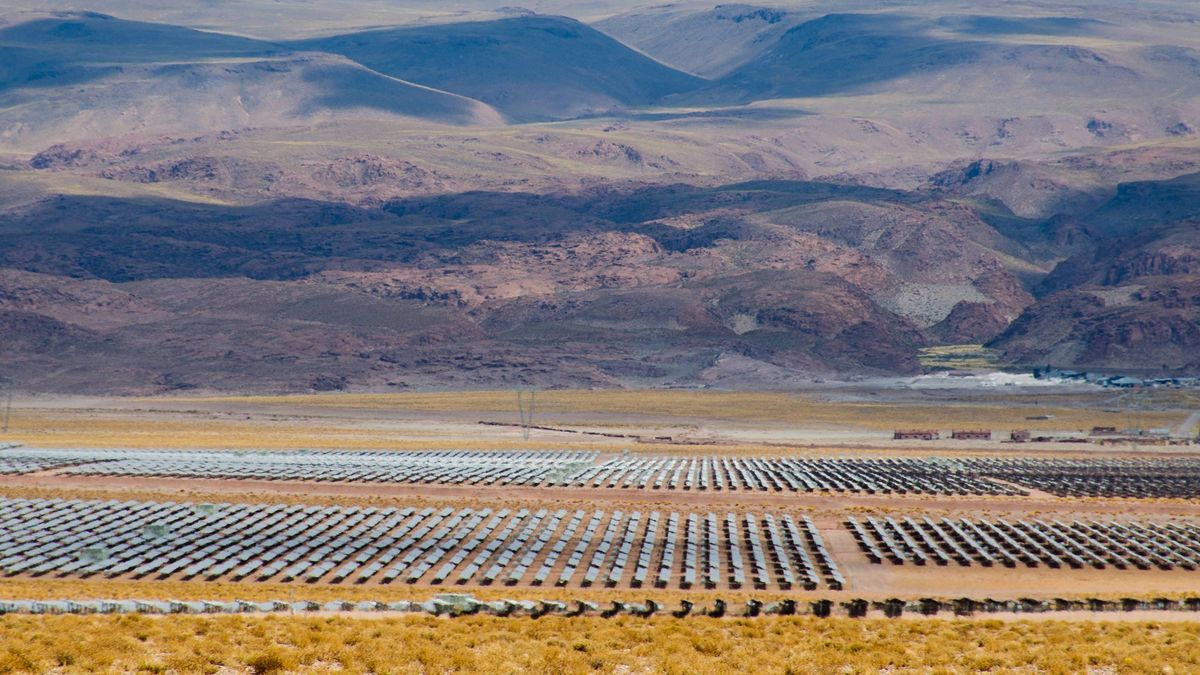 Cauchari. Cómo es el poderoso parque solar de Jujuy