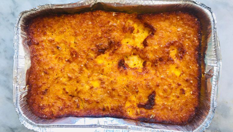 Cocina: el mejor Chipa Guazú se hace en Neuquén