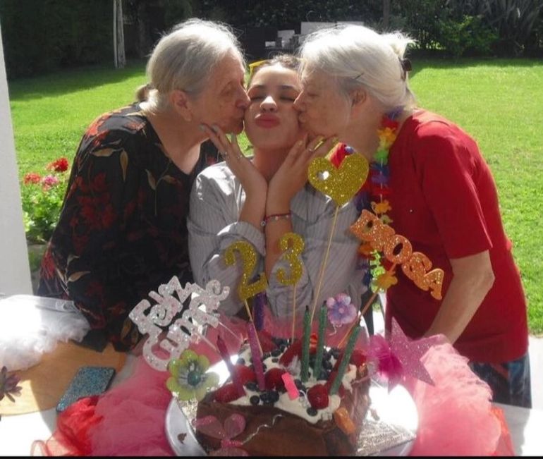 Anna Chiara del Boca cumplió 23 años y así fue su festejo