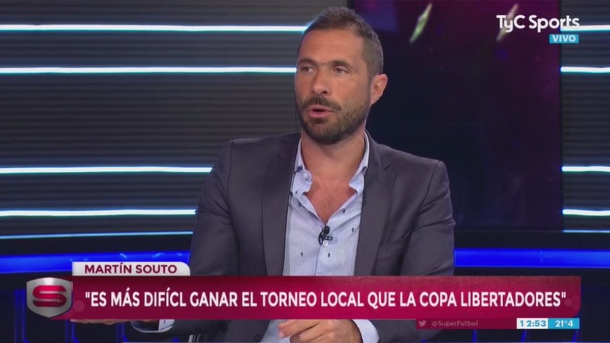 Martín Souto fue tendencia y calentó a los hinchas de River