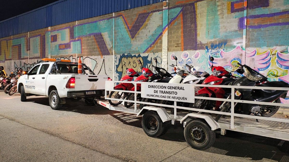 La noche que el silencio volvió a Unión de Mayo: motos secuestradas y ...