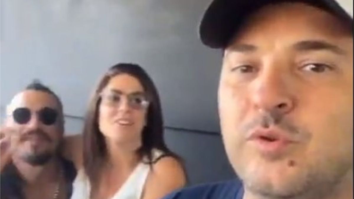 Diego Brancatelli blanqueó el romance del momento con un súper video