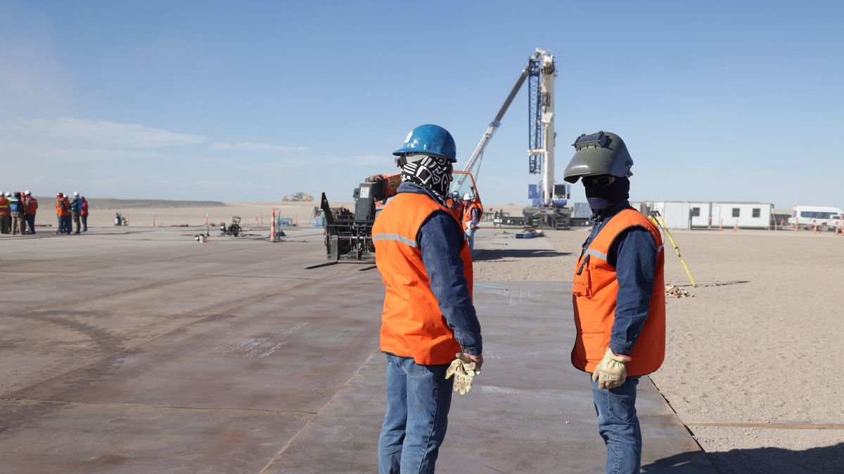 VMOS: la terminal de Punta Colorada ya tiene un 10% de avance