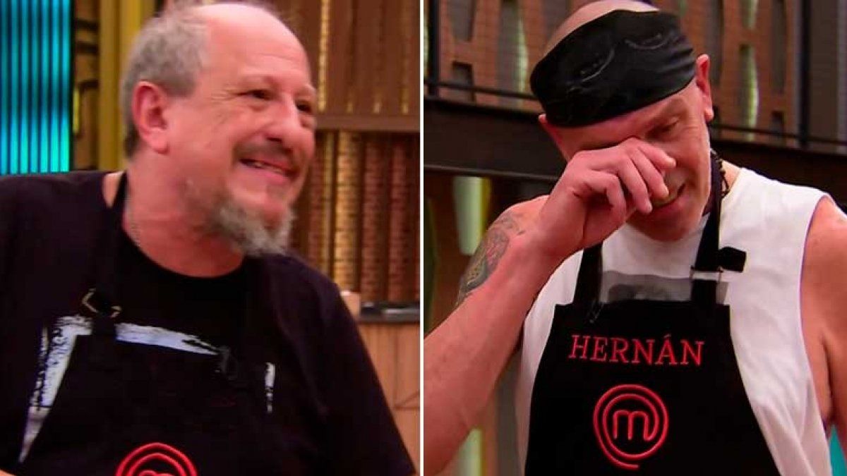 MasterChef: el llanto del Loco Montenegro tras los elogios de Daniel Aráoz