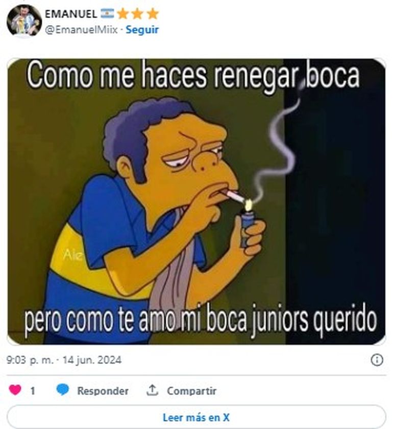 Los memes que dejó la victoria de Boca frente a Vélez a las piñas