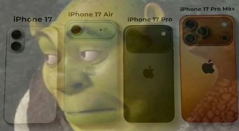 Los memes no perdonan: presentaron el iPhone 17 y estallaron las redes
