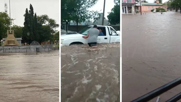 Inundaciones en Santa Fe: un pueblo fue arrasado por la tormenta