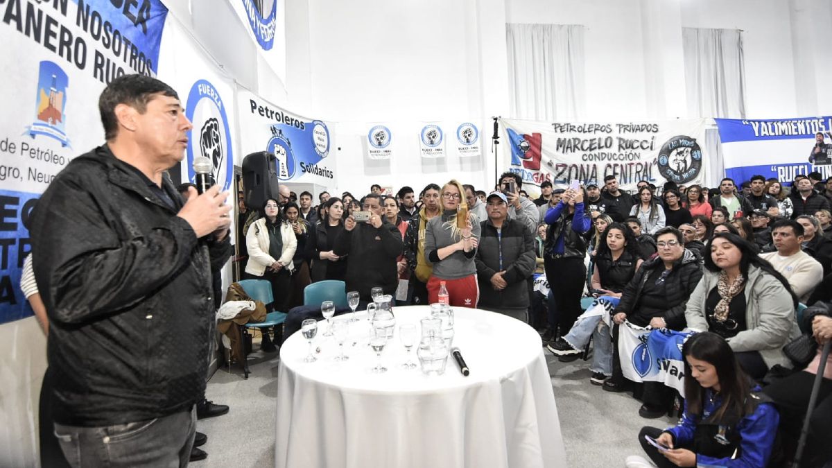 Rucci en Plaza Huincul: Vengan con nosotros, sean protagonistas de la ...