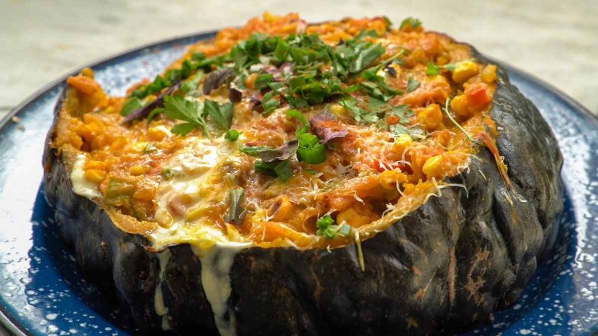 Receta Zapallo Cabutia Relleno