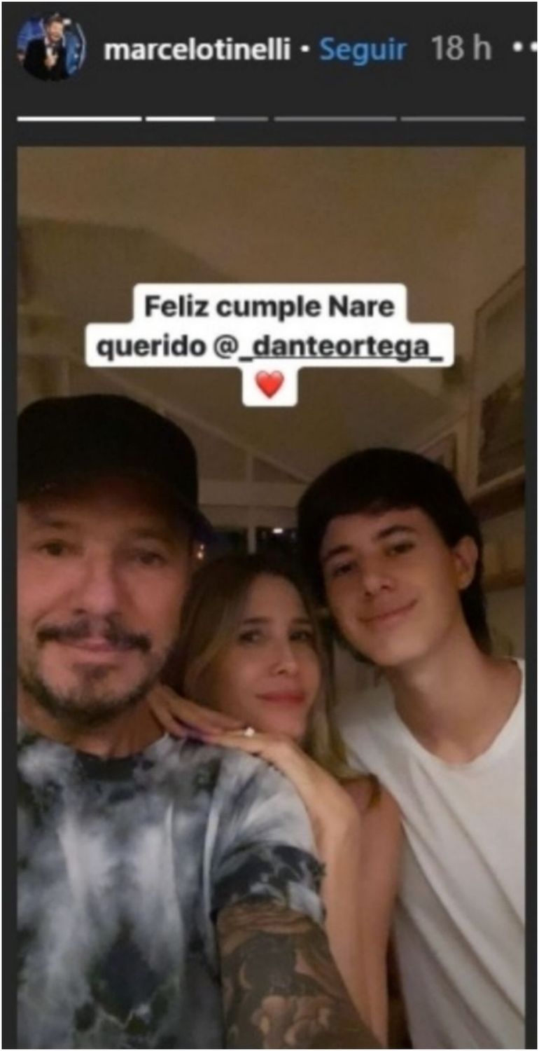 Se supo cómo es la relación entre Marcelo Tinelli y Dante Ortega tras ...