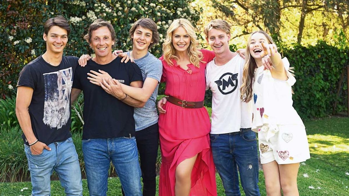 Así festejó la familia de Valeria Mazza la graduación de su hijo Benicio