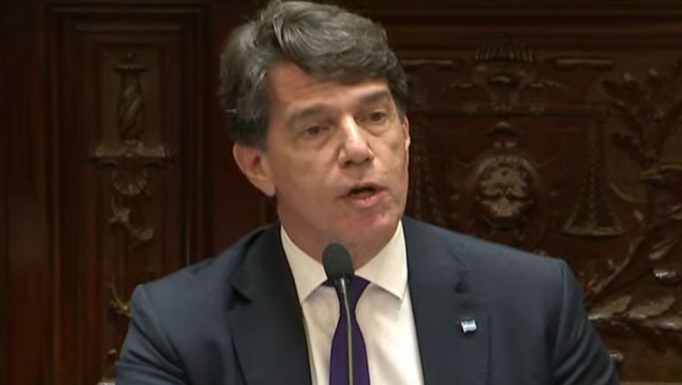 Nicolás Posse expuso por primera vez en el Senado