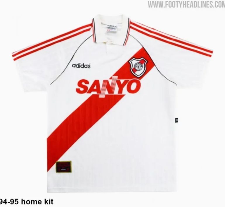 Se filtró la nueva camiseta de River retro que saldría a la venta