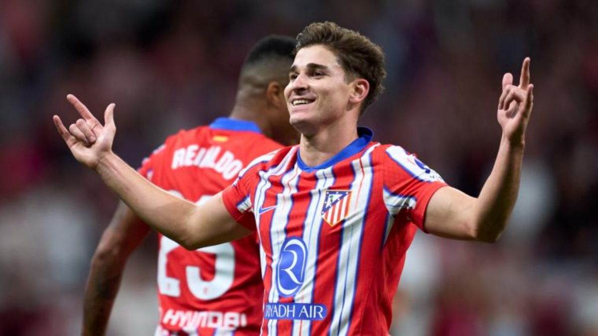 Julián Álvarez Metió Su Primer Gol En El Atlético De Madrid Y Le