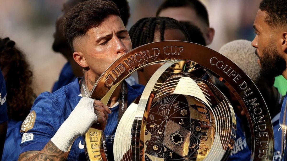 El increíble récord que tiene Enzo Fernández tras ser campeón del ...