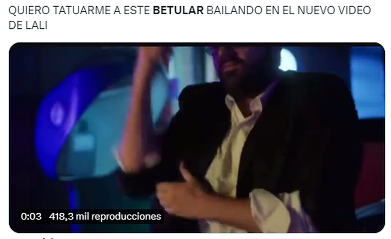 Lluvia de memes por el baile de Damián Betular en el nuevo video de Lali