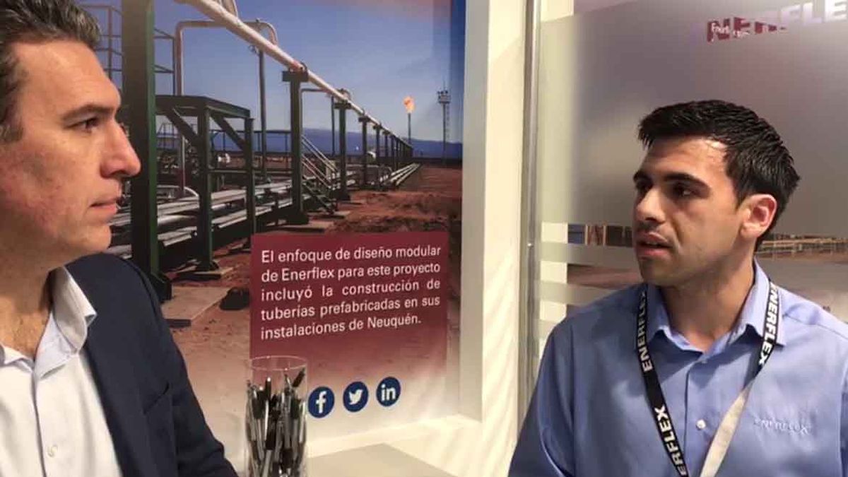 Conocemos Enerflex: tratar el gas del pozo para generar energía