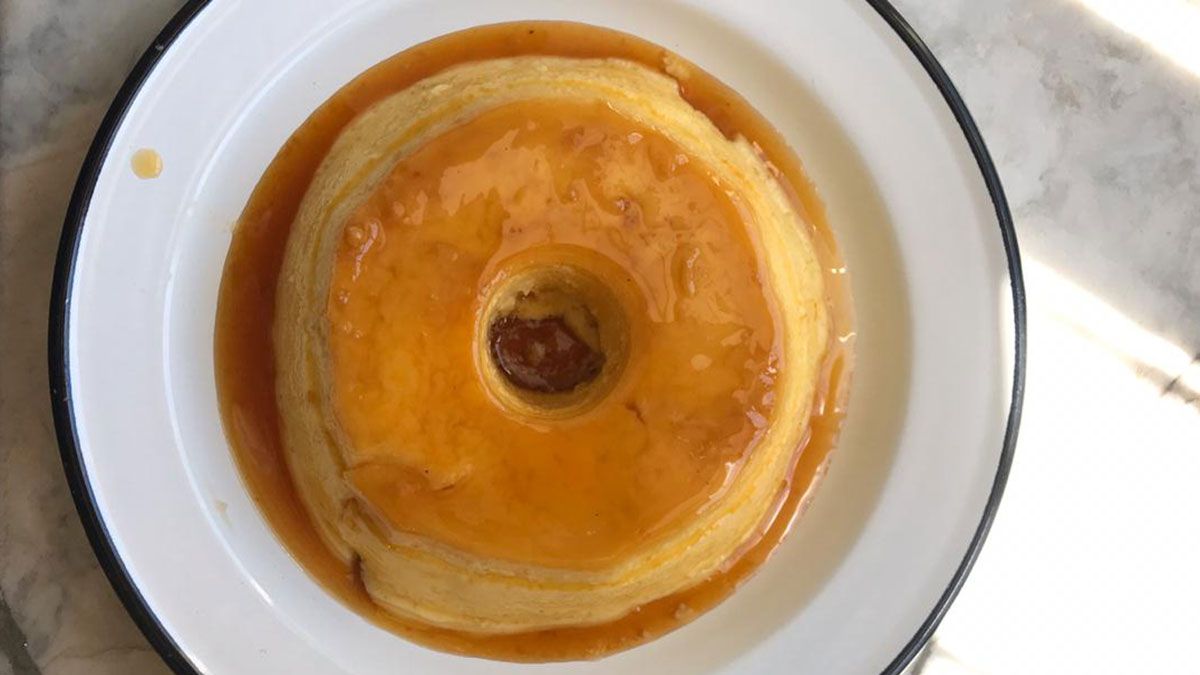 Receta imperdible: flan casero
