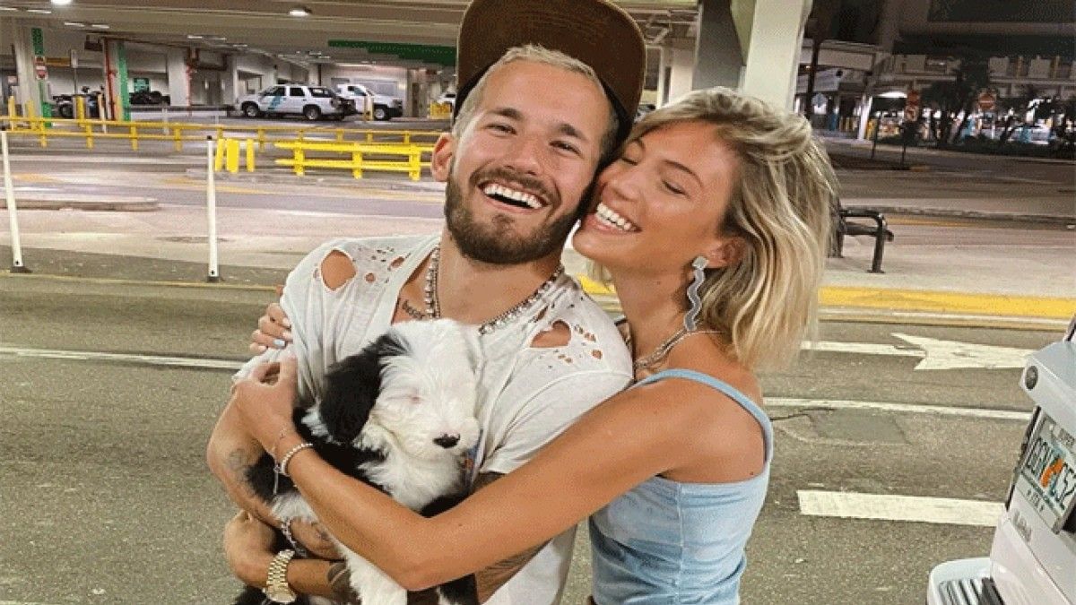 Instagram: mirá el apasionado beso de Ricky Montaner y su novia